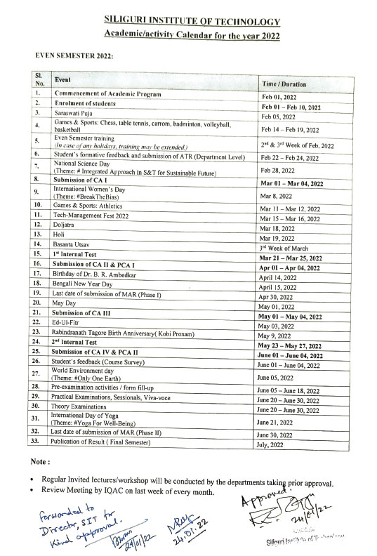 Academic Calendar Kiit 2022 at Angus Champion blog